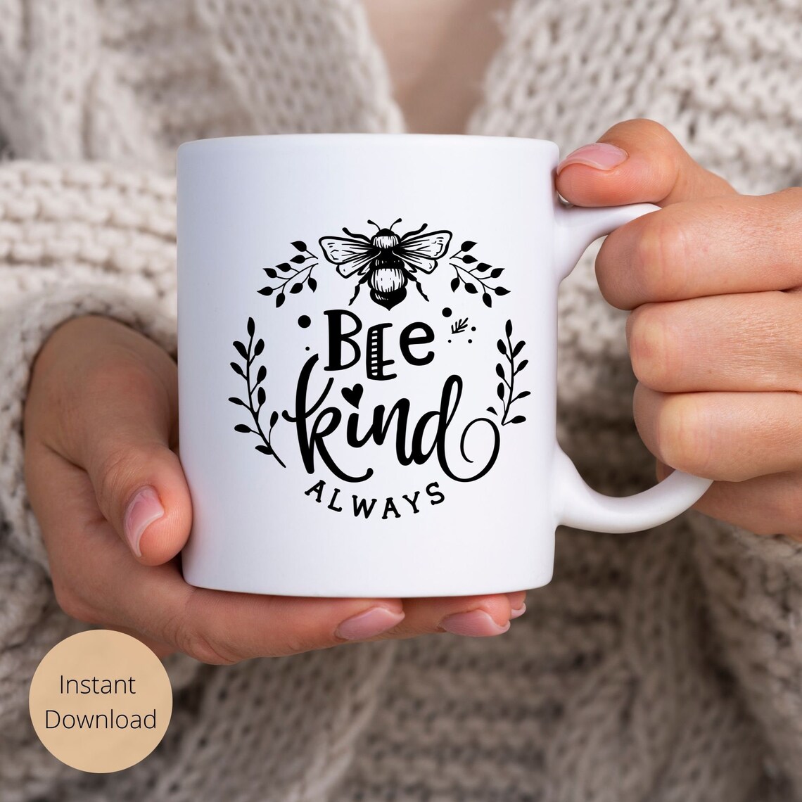 Be Kind Always SVG Be Kind SVG Bee SVG Bee Kind Circle | Etsy