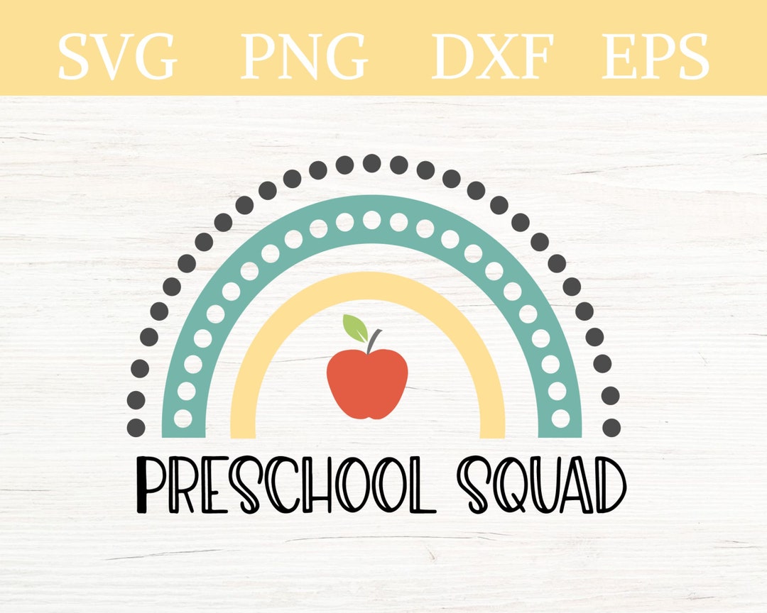 Pre K SVG Pre K Squad SVG Preschool SVG Pre-k Crew Svg - Etsy México