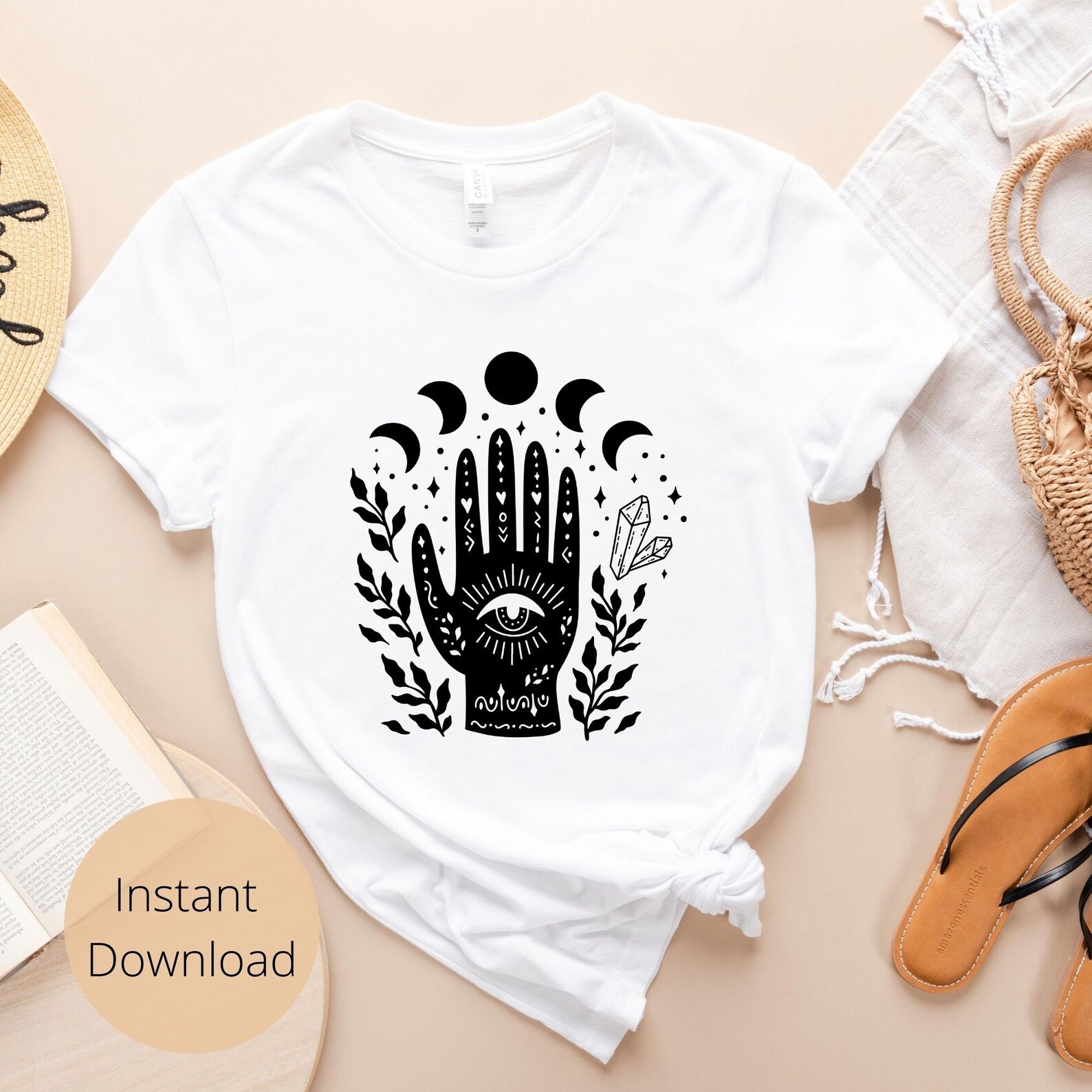 Evil Eye SVG Evil Eye Boho SVG Moon Phases Svg Celestial - Etsy