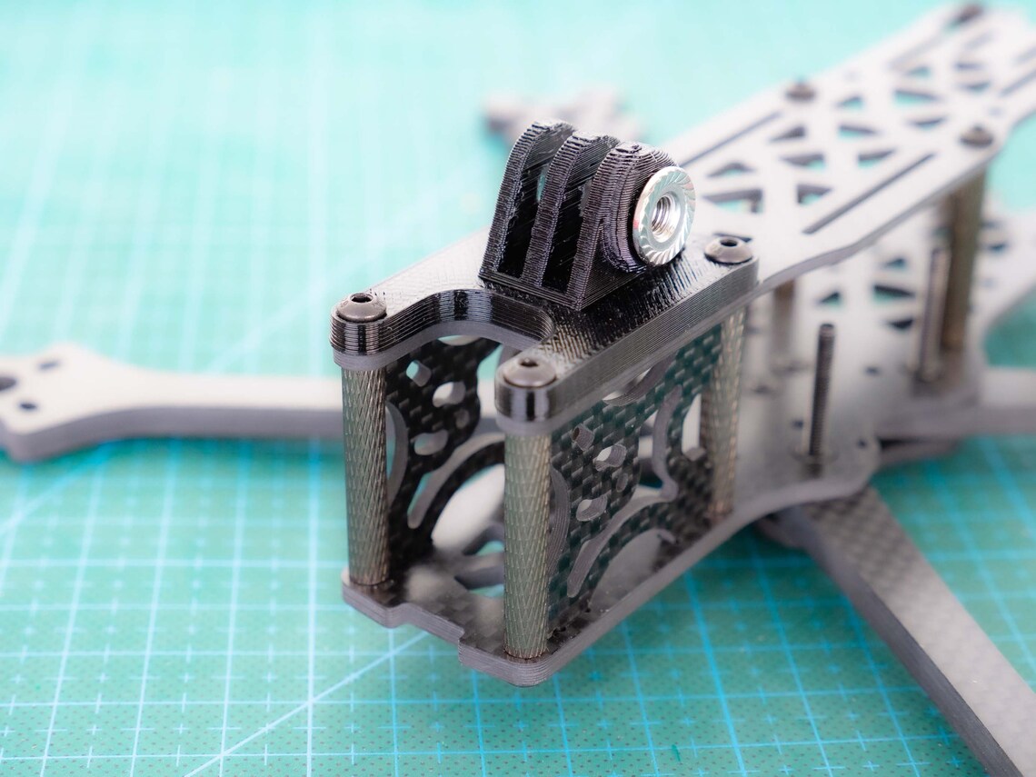 3DPOWER FPV TBS Source One V3 V4 V5 Stock Mounting Adjustable Base TPU ...