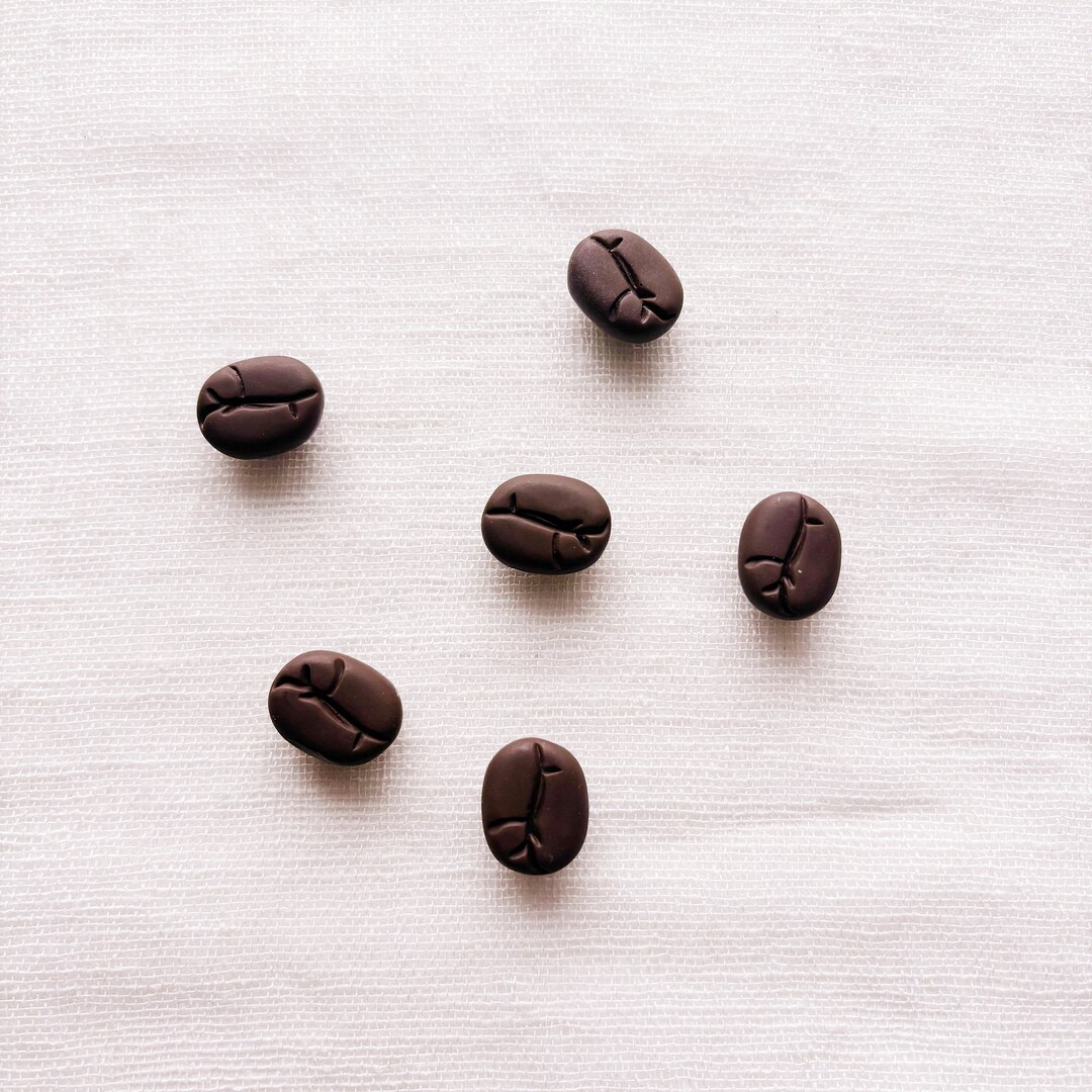 Coffee Bean Magnet Set, Cute Magnets, Coffee Lover Gift, Espresso Bean ...