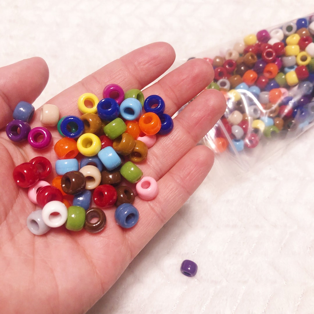 Bead Mix, Pony Bead Mix, Large Pony Beads, Colorful Pony Bead Mix, Bead ...