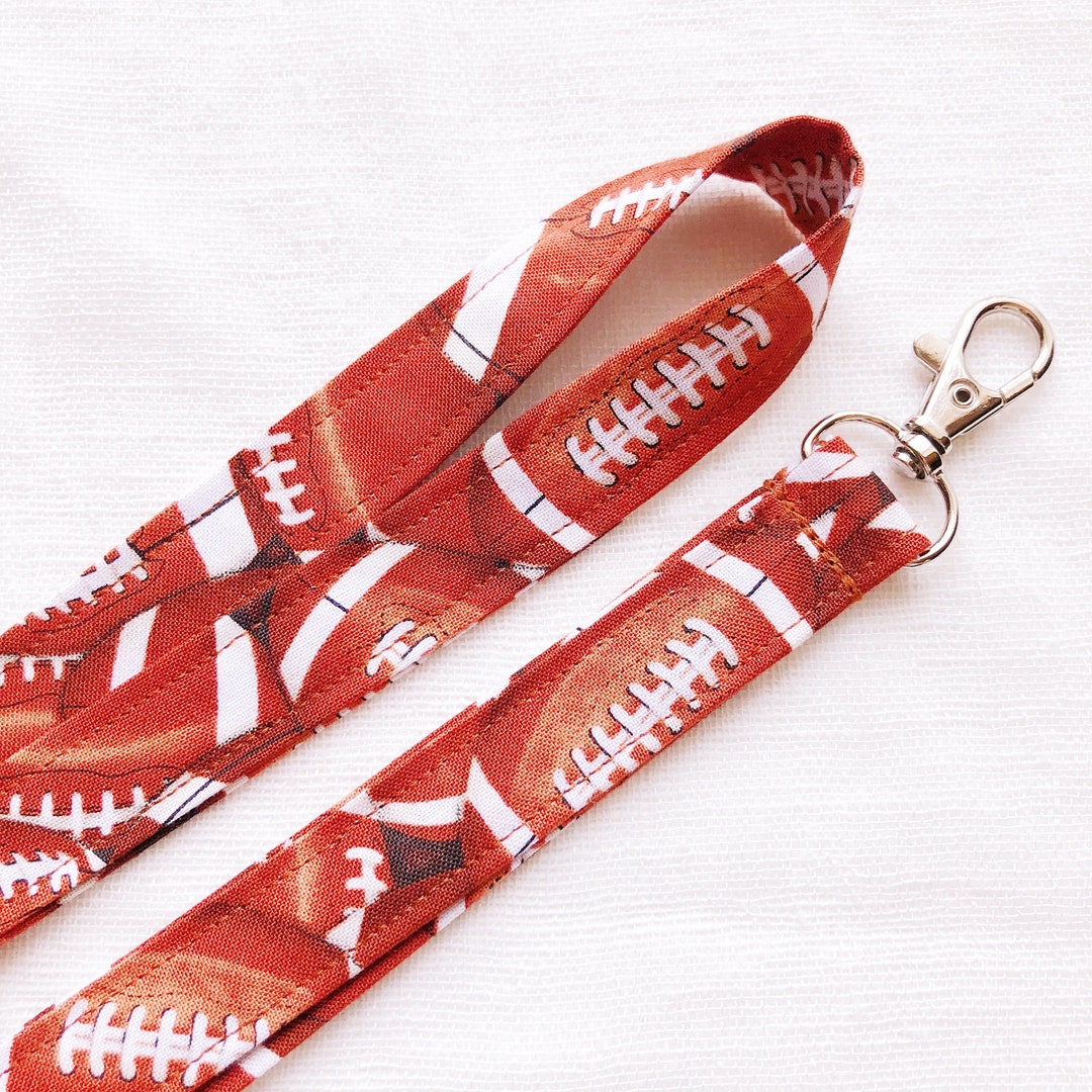 Football Lanyard, Sports Lanyard for Keys, ID Badge Holder Strap ...