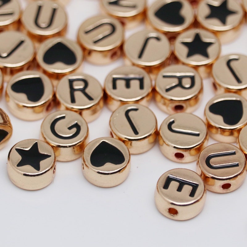 Letter Beads - Etsy