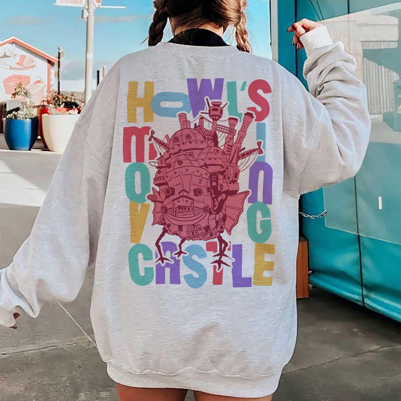 Howls Castle Inspired SVG PNG, Ghibli Cricut File, Anime Ghibli Shirt ...