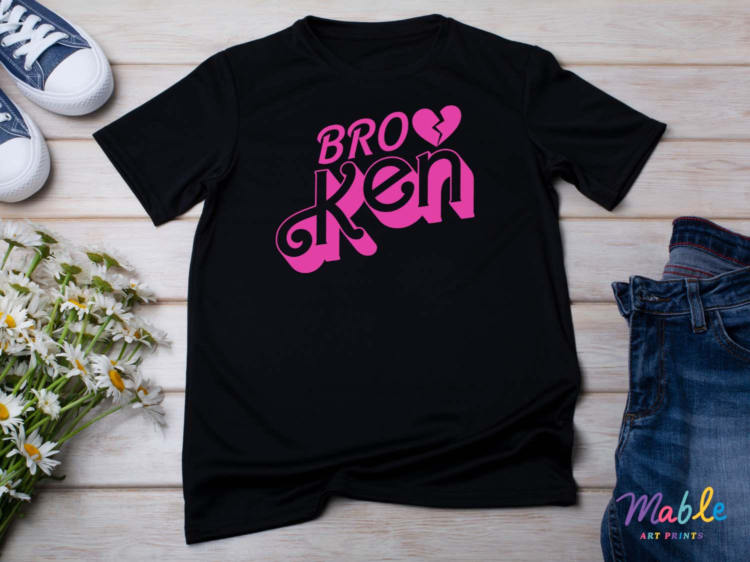 Broken Ken SVG, Barbi Ken Party SVG, Kenough Clip Art, File for Cricut ...