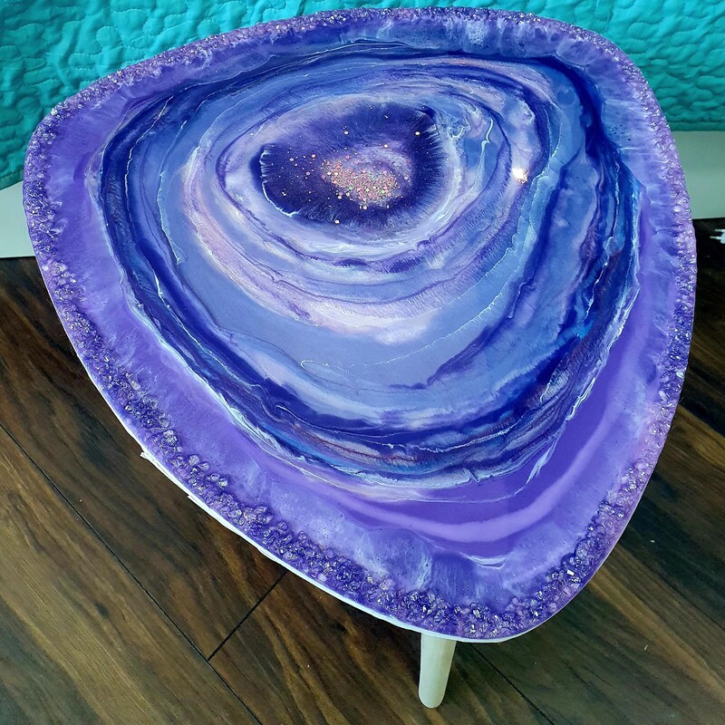 Geode Table - Etsy