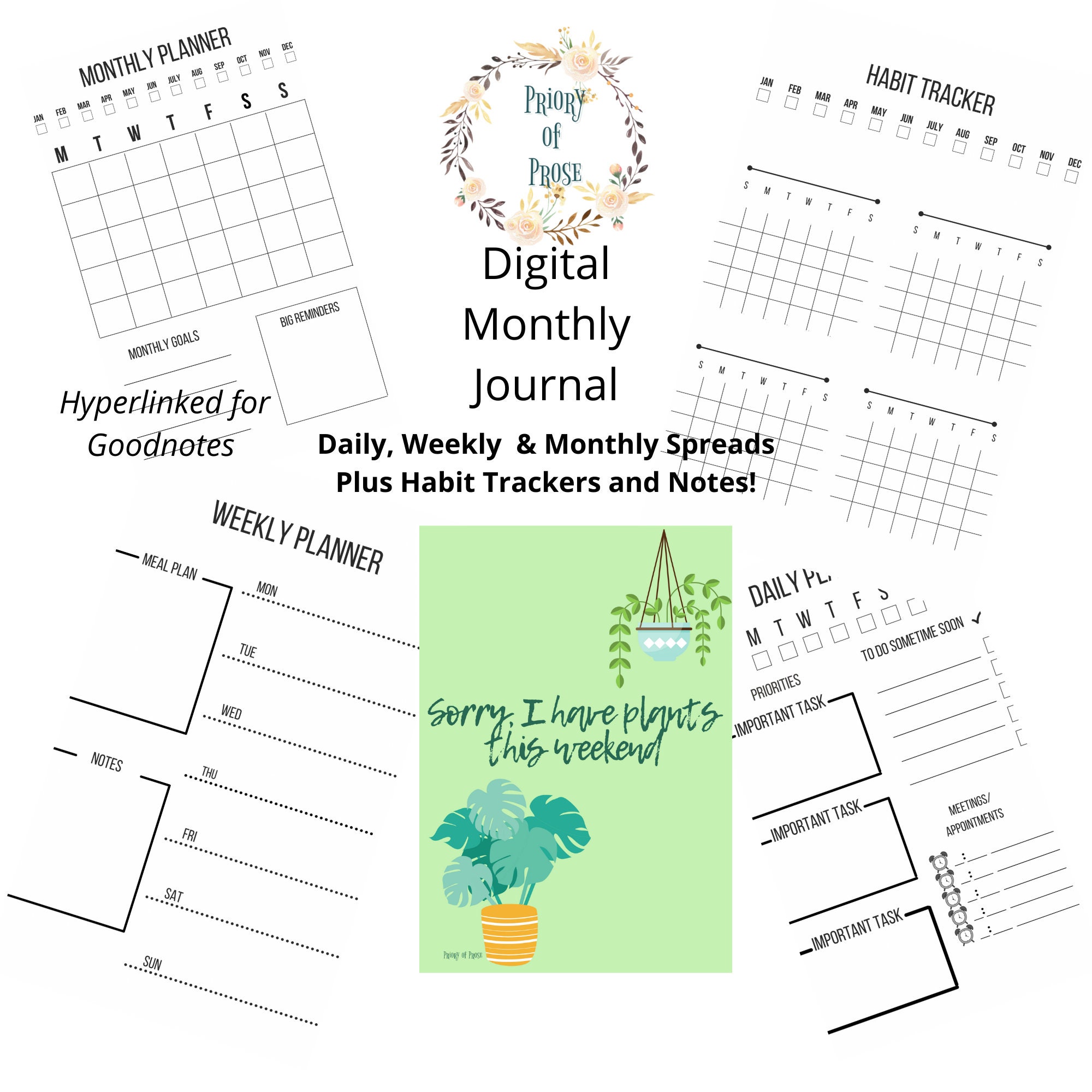 The Month Monthly Weekly Daily Planner Etsy the-month-monthly-weekly-daily-planner-etsy