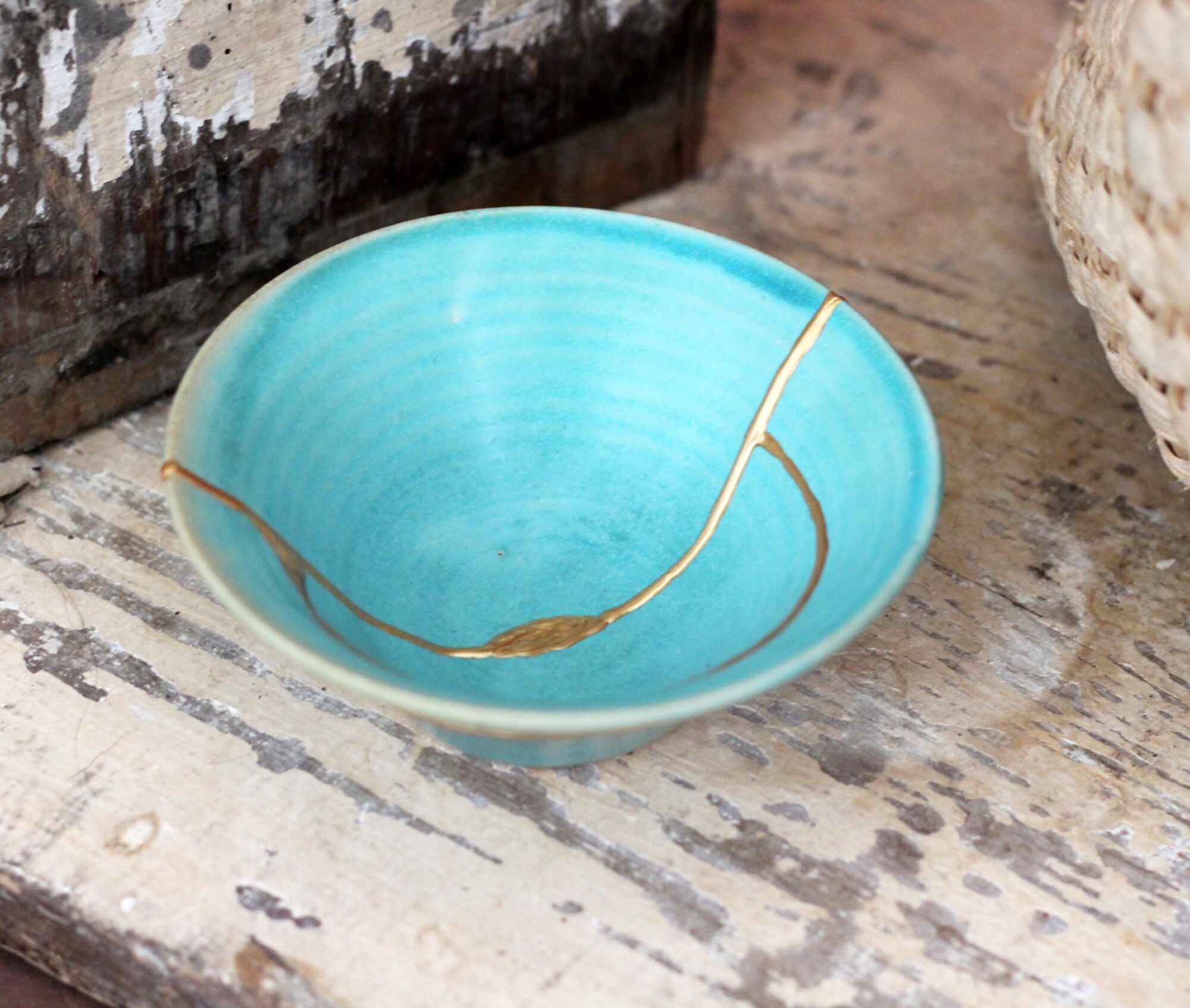 Kintsugi Bowl Anniversary Gift Wedding Gift Home Decor | Etsy