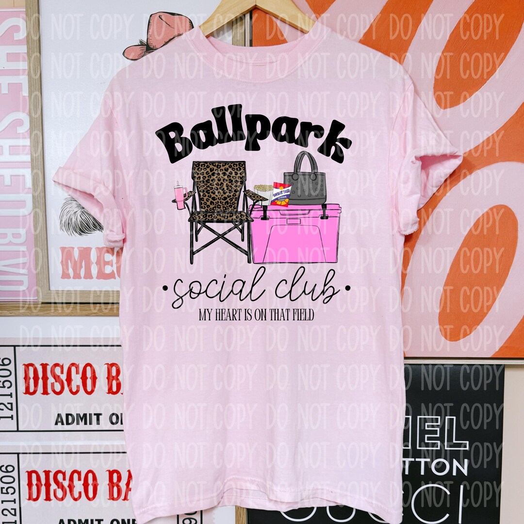 Ballpark Social Club | Baseball Season | Softball Season |PNG Digital ...