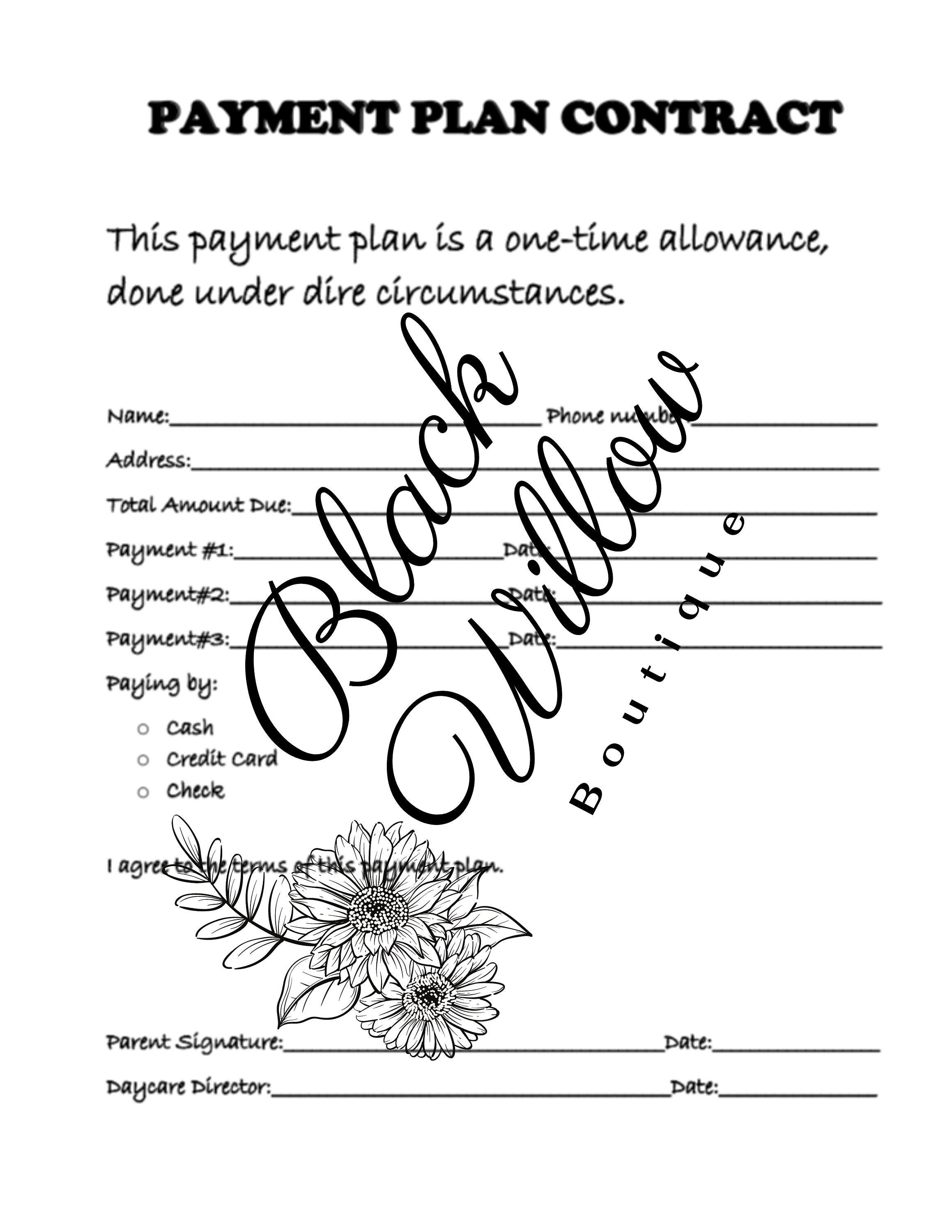 childcare-late-payment-plan-contract-etsy