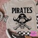 Pirates | Grunge Mascot | PNG Digital Download | School Spirit | Trendy ...