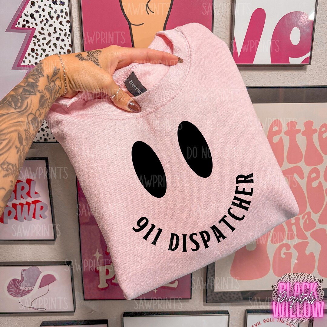 911 Dispatcher | Grunge Distressed | PNG Digital Download | | Trendy ...