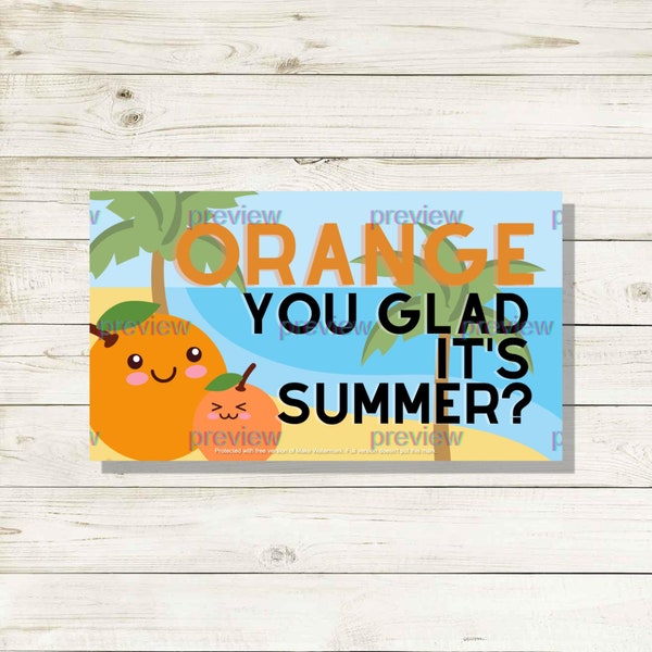 Orange You Glad - Etsy