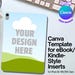 IPad Air 4/5 Clear Case Insert Template: Design Your Own (digital ...