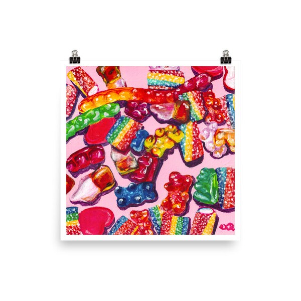 Candy Print - Etsy