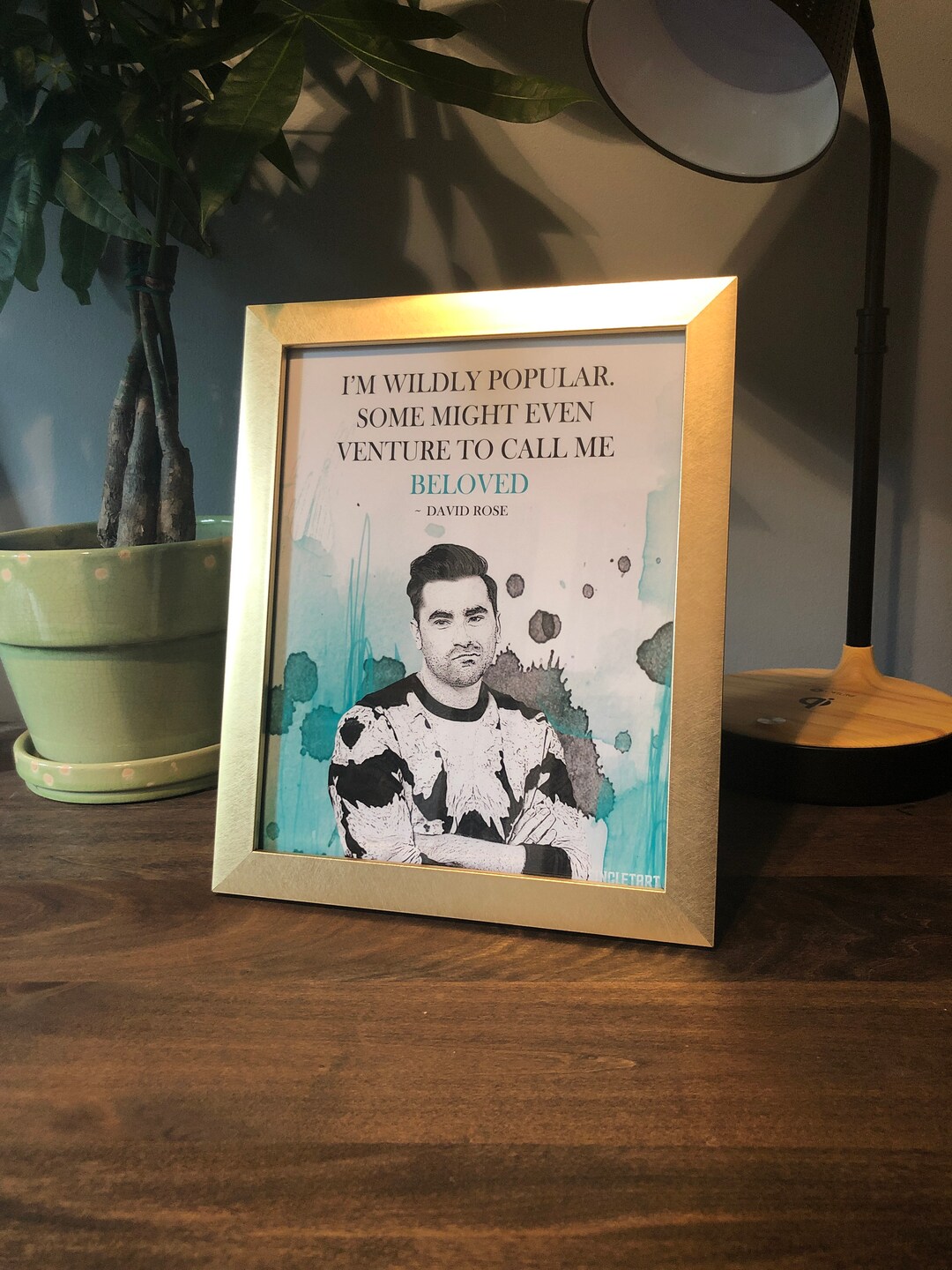 Schitt's Creek Wall Art | David Rose Mood Quotes Collection | Unmounted ...