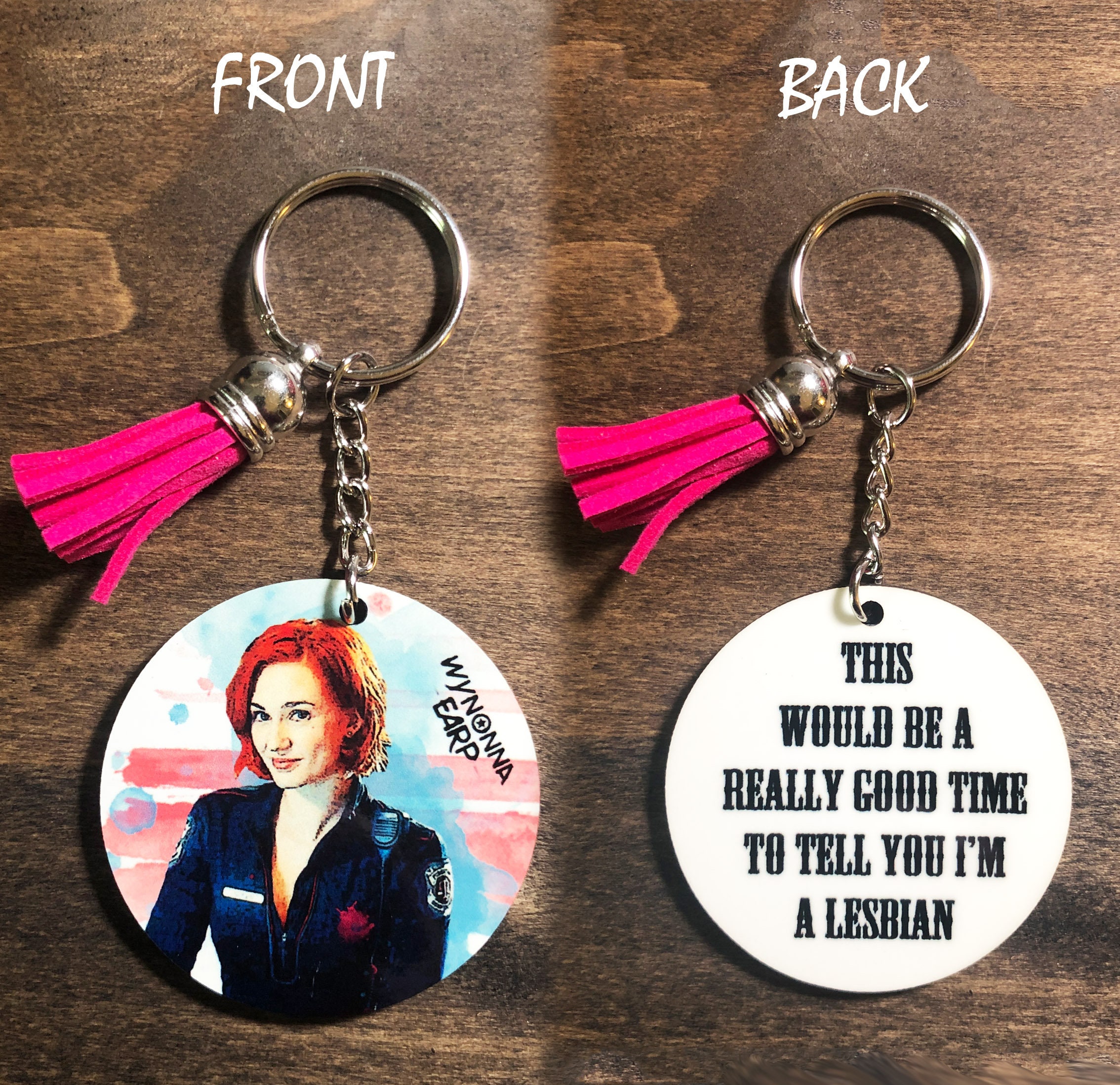 Sheriff Nicole Haught Keyrings Quotes Collection Coat of Arms Wynonna ...