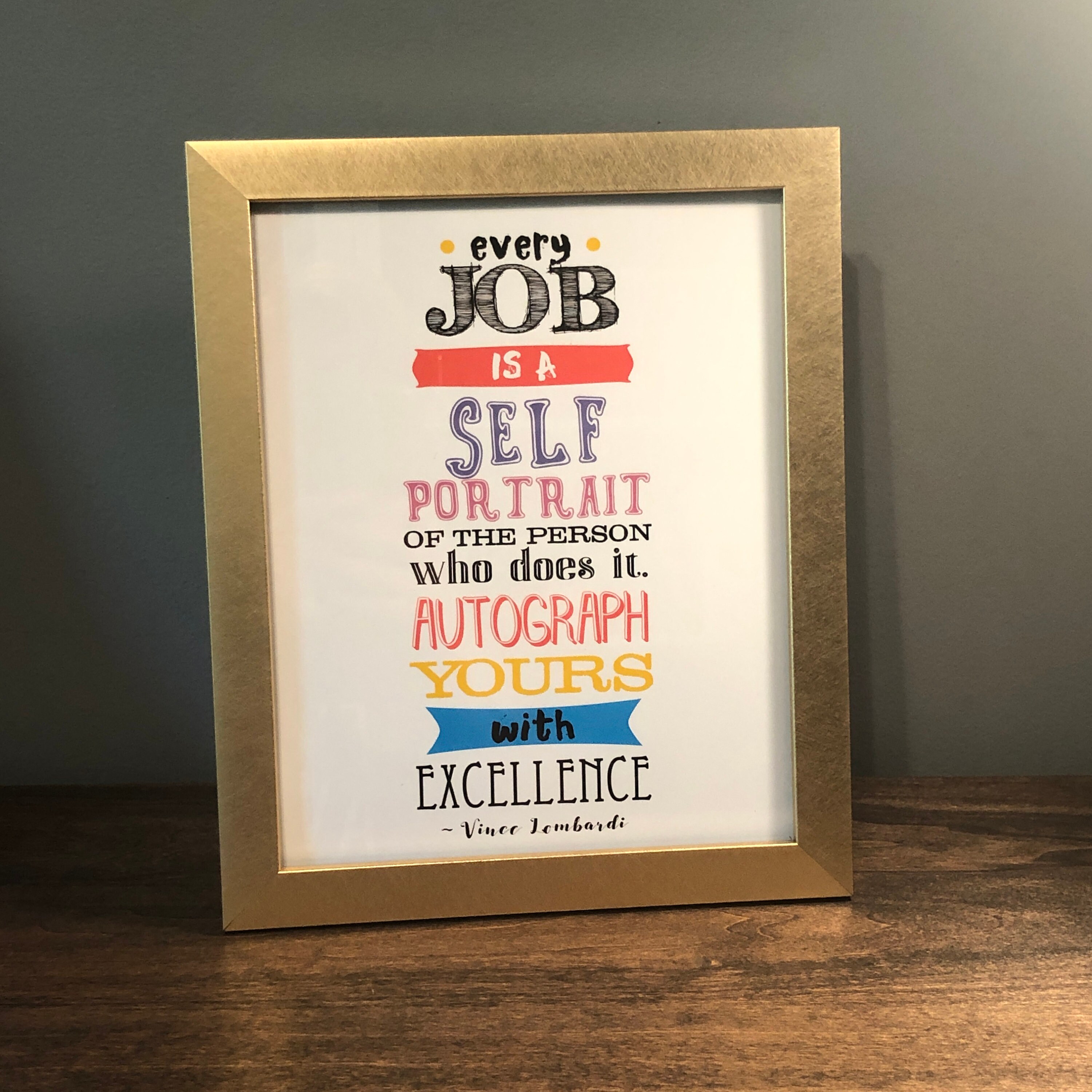 Motivational Work Quotes DIY Printable Wall Art Prints Inspirational ...