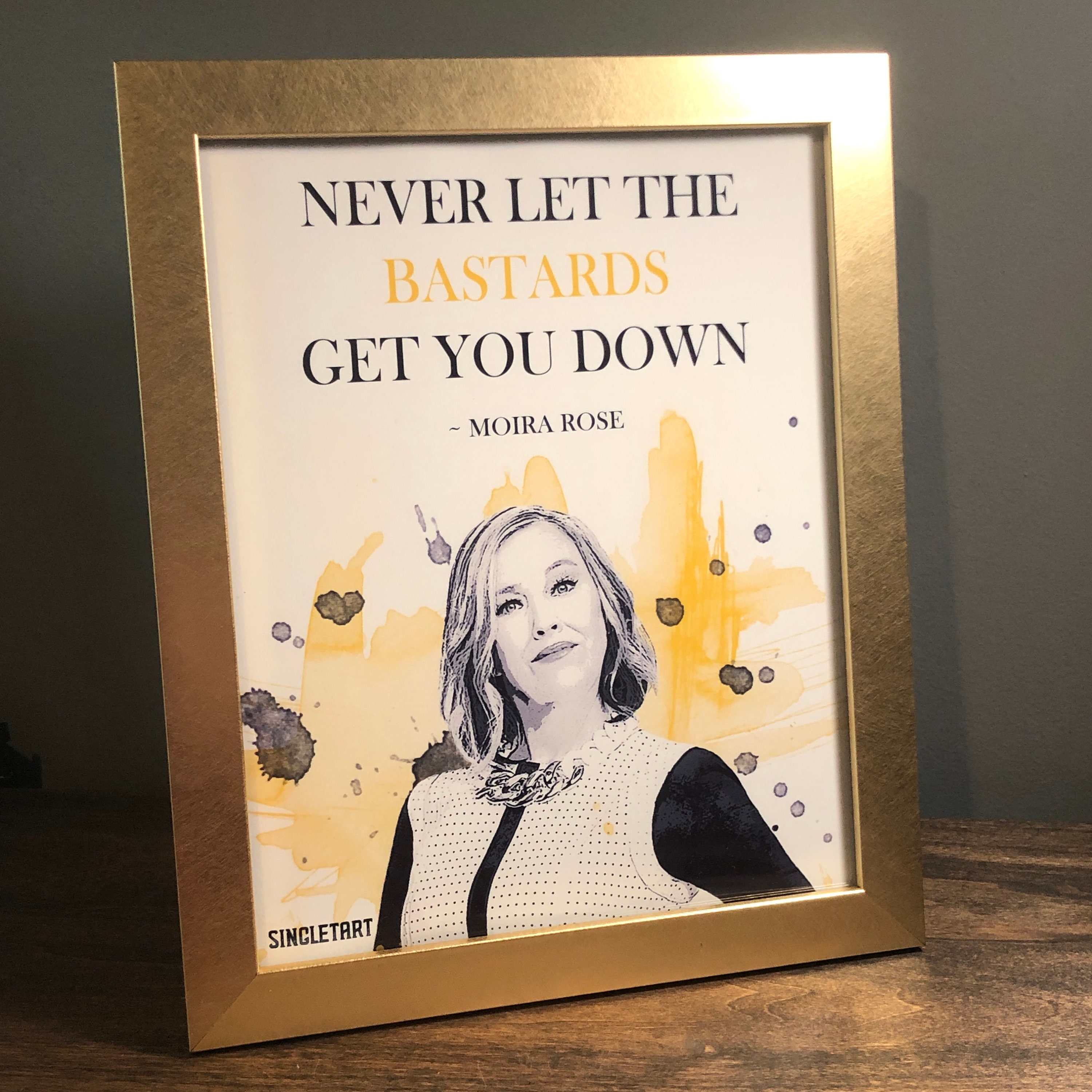 Schitt's Creek Wall Art Moira Rose Inspirational Quotes - Etsy