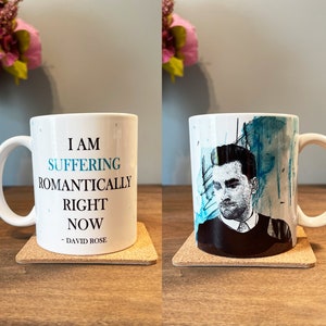 David Rose Mug Dark Mood Collection Schitt's Creek - Etsy