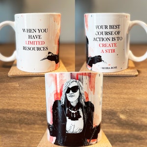 Moira Rose Mug Life Advice Collection Schitt's Creek - Etsy
