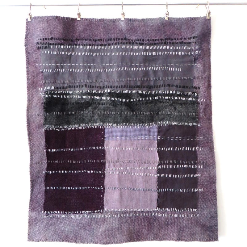 Abstract Textile Art - Etsy