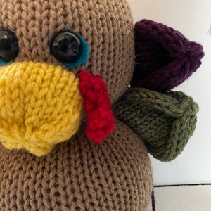 Gilbert the Turkey - Circular Knitting Machine - Knitting - PDF PATTERN ...