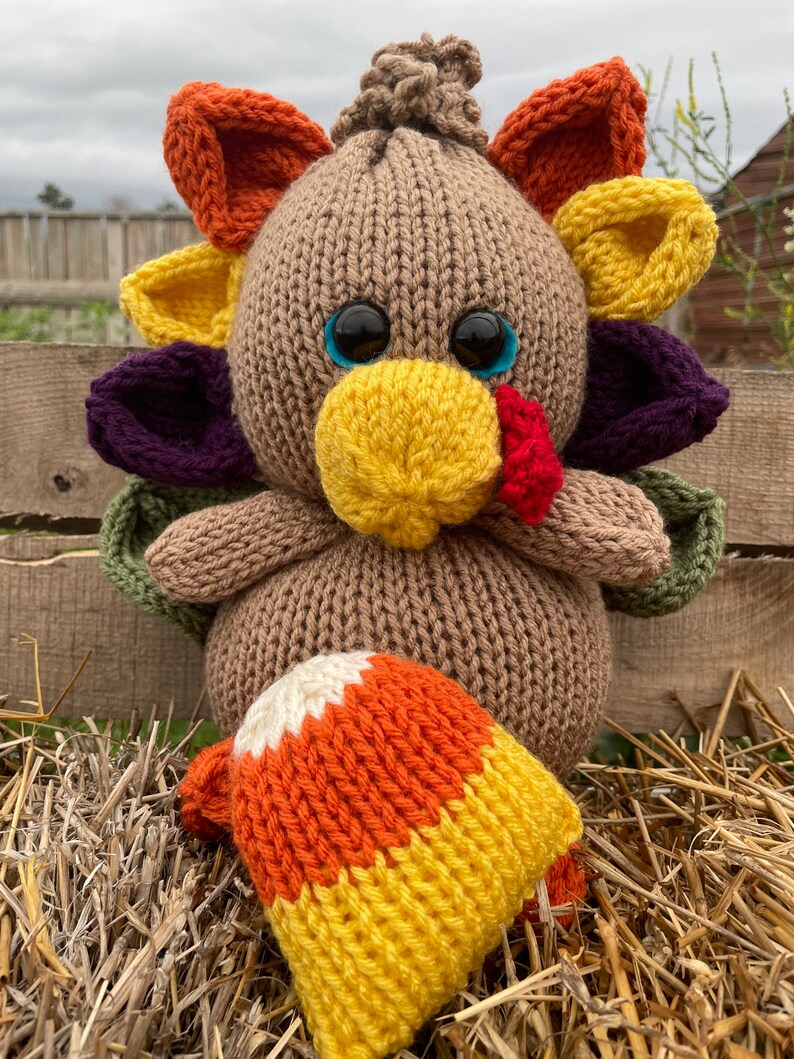 Gilbert the Turkey - Circular Knitting Machine - Knitting - PDF PATTERN ...