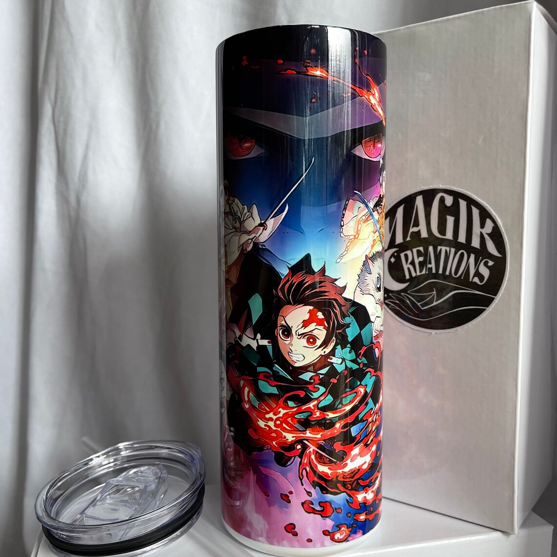 Demon Slayer: Kimetsu No Yaiba Tumbler Steel Water Bottle | Etsy
