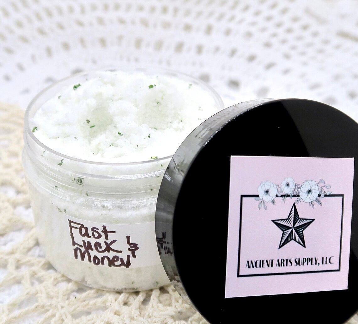 Fast Luck & Money Blend Spiritual Bath- - Etsy
