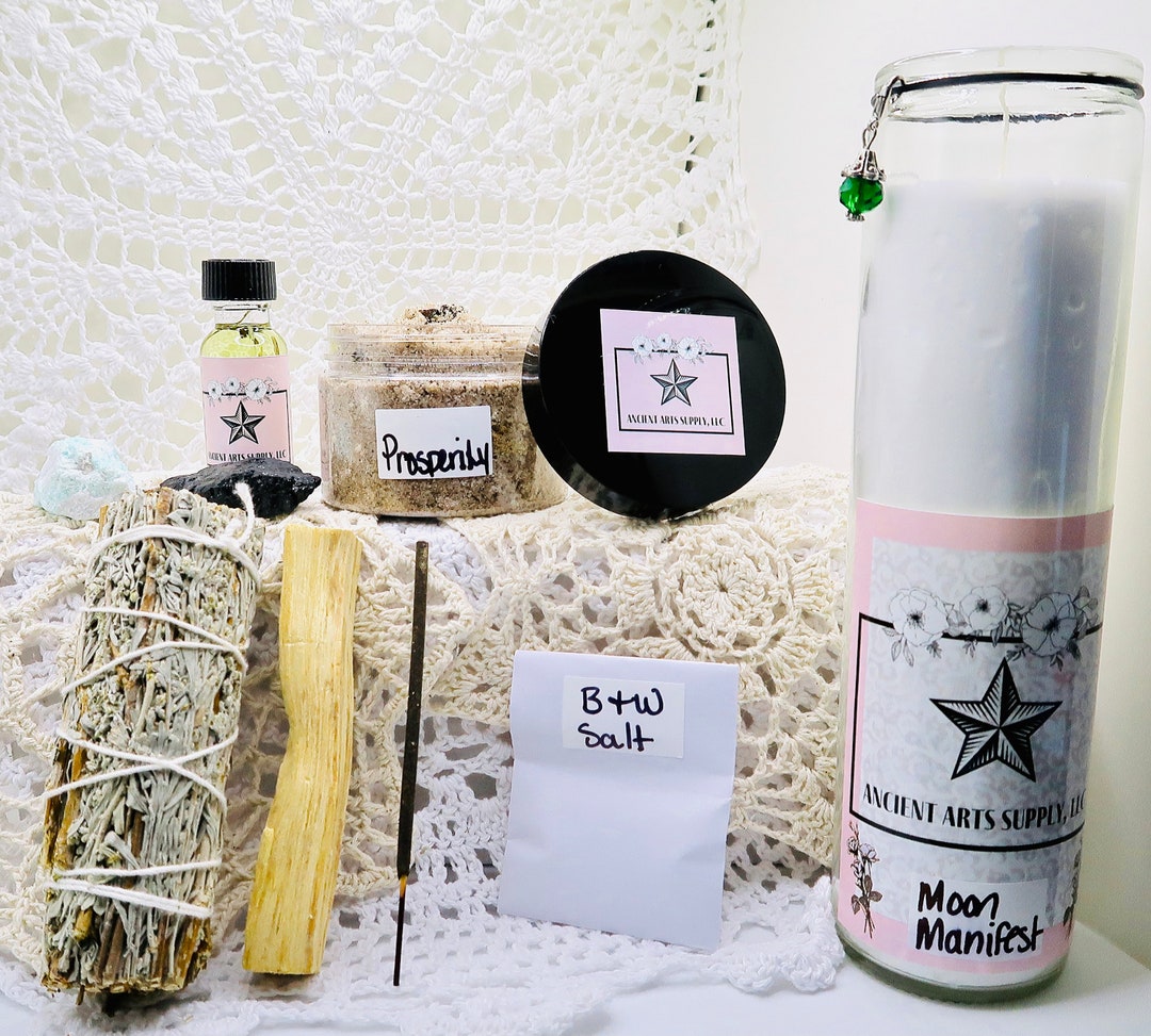 Moon Manifestation Deluxe Spell Kit- - Etsy