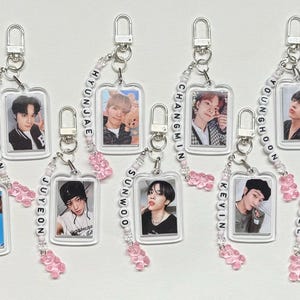 The Boyz Kpop Keychain - TBZ Double Sided Photo Beaded | Sunwoo, Q ...