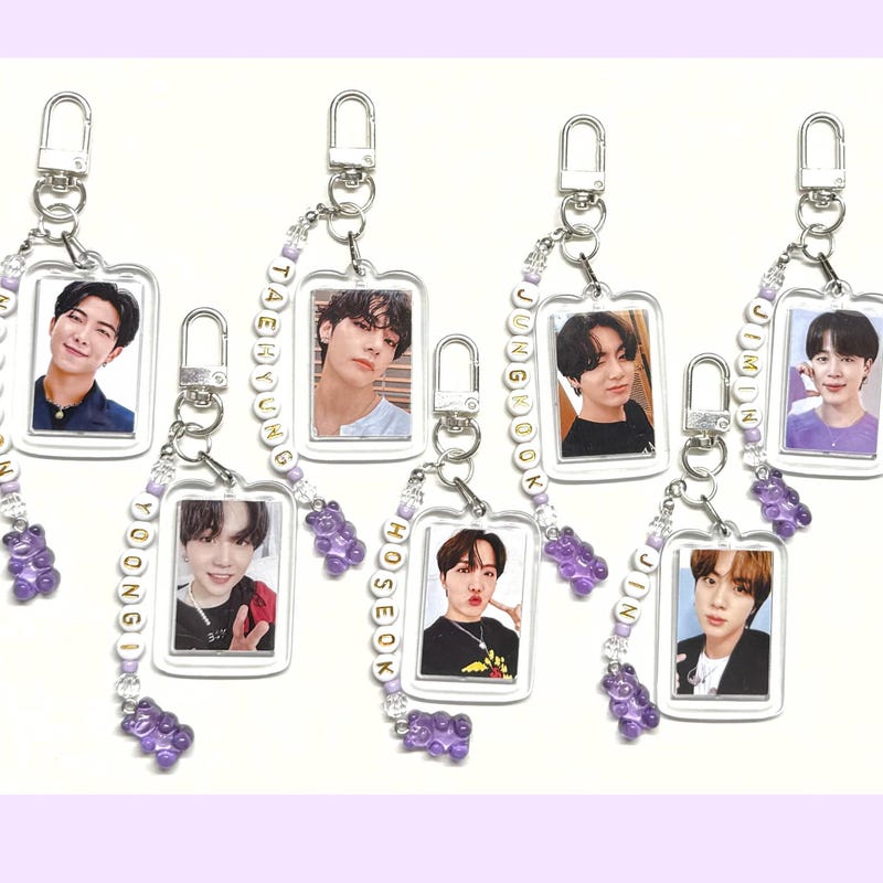 Bts Keychain - Etsy