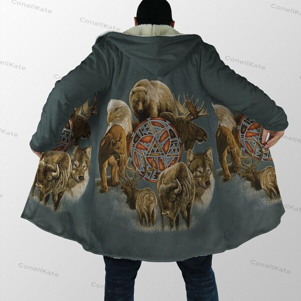 Animal Native Cloak - Etsy