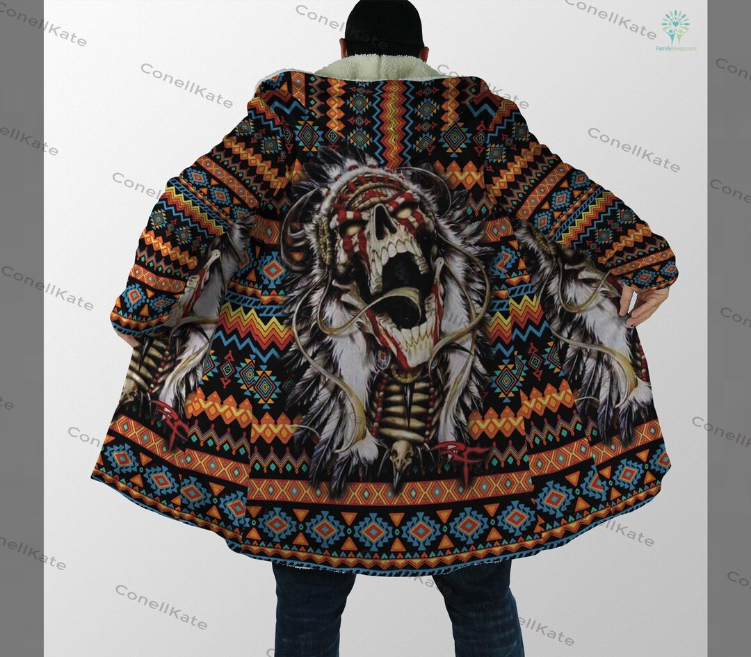 Love Skull Native Dream Cloak Native American Indian Cloak - Etsy