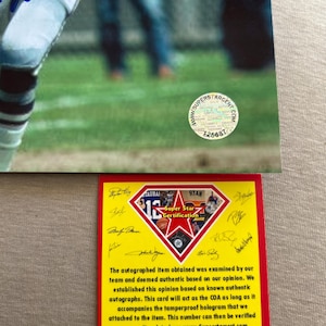 Roger Staubach Signed Autographed Dallas Cowboys Football 8x10 Photo W ...