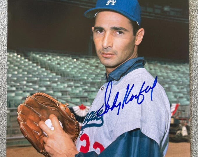 Sandy Koufax Signed Autographed 8x10 Los Angeles Dodgers Baseball Photo ...