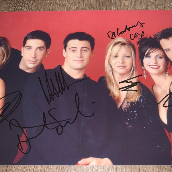 Friends Cast Signed - Etsy