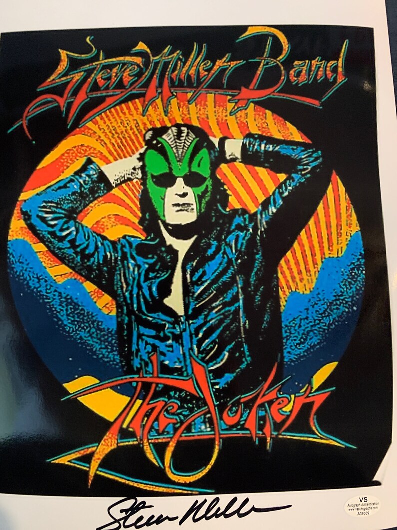 Steve Miller of the Steve Miller Band Signed Autographed 8x10 Photo the ...