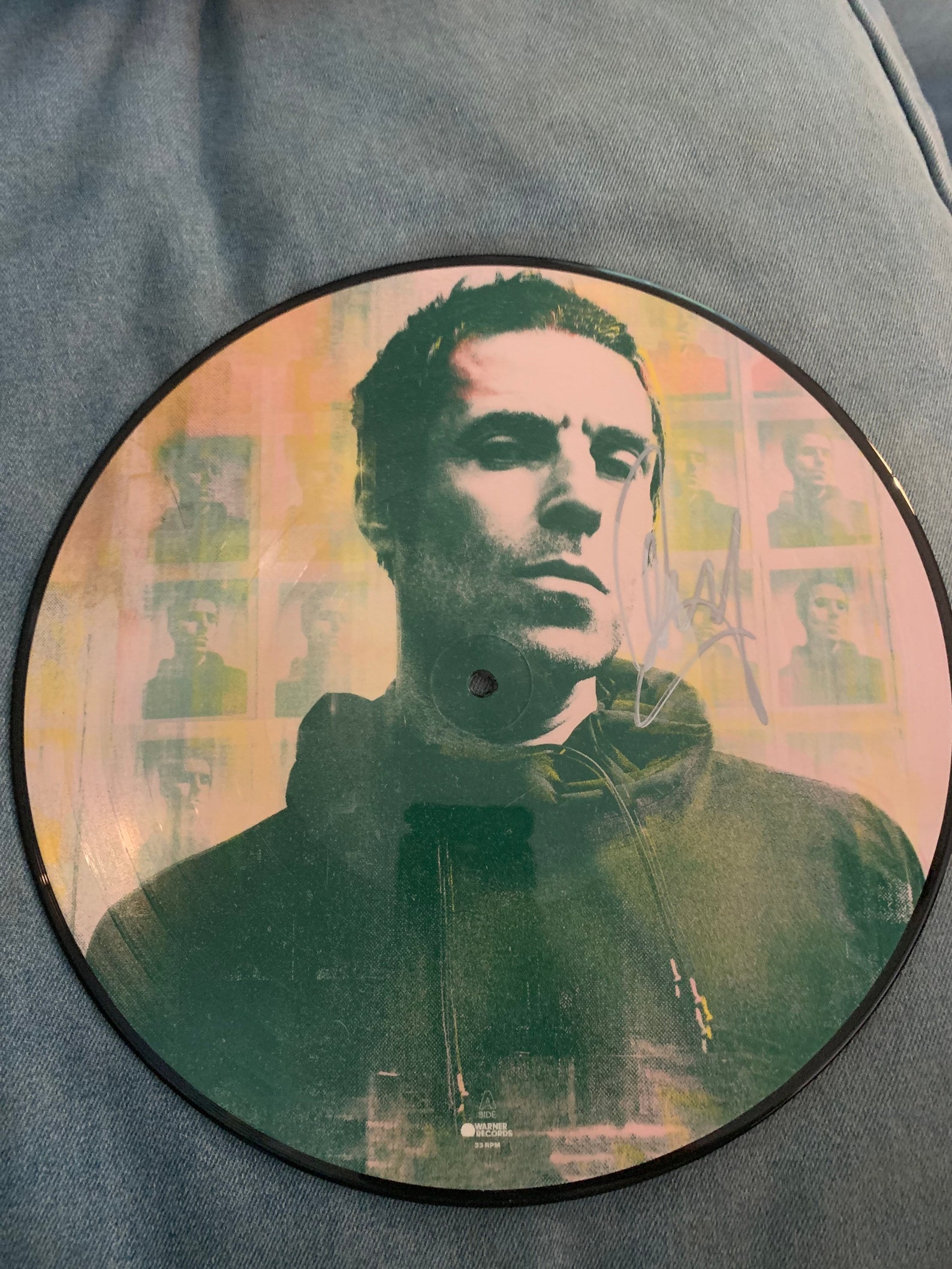 Liam Gallagher From Oasis Signed Autographed why We Why Not - Etsy