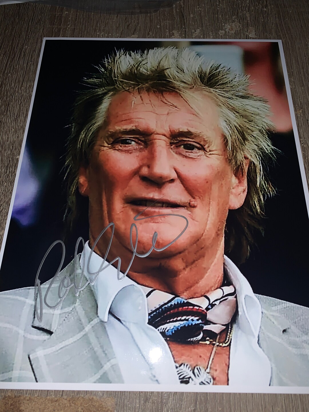 Rod Stewart Signed Autographed 8X10 Photo COA - Etsy