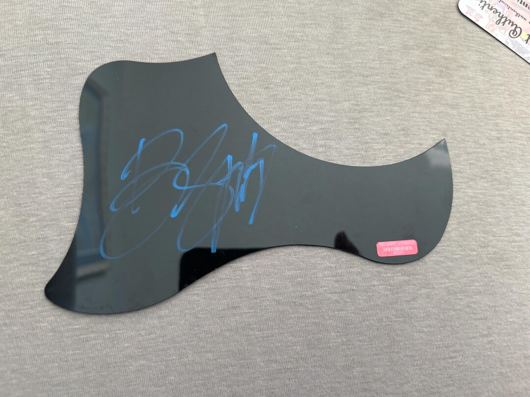 Bruce Springsteen Signed Autograph Guitar Pick Guard COA Certified - Etsy