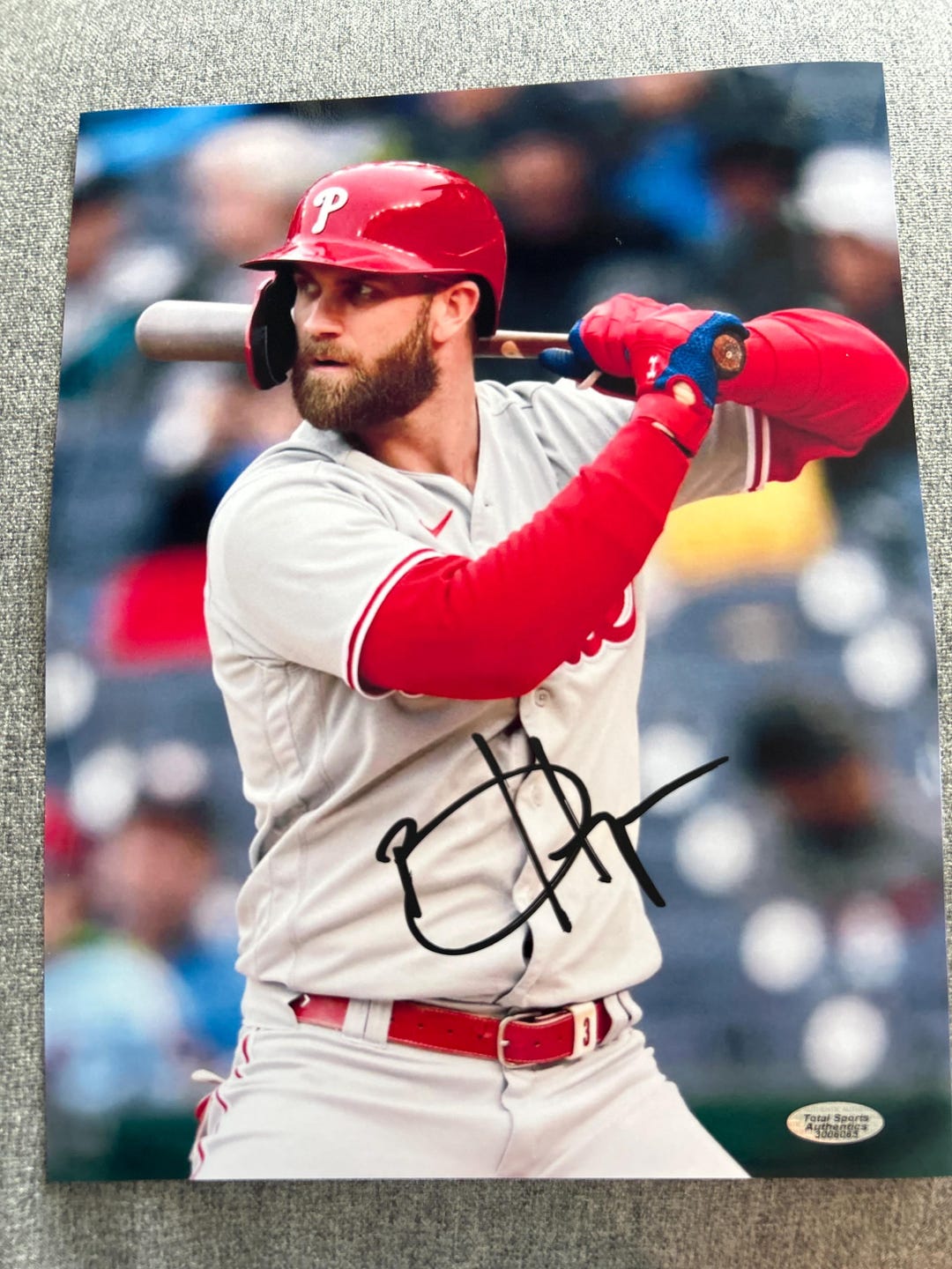 Bryce Harper Signed Autographed 8x10 Philadelphia Phillies Photo W/coa ...