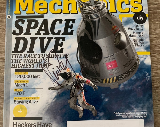 Neil Armstrong Apollo 11 Astronaut Signed Autographed 2010 Popular ...
