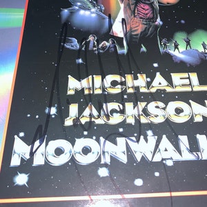 Michael Jackson Signed Autographed Moonwalker Record Album Vinyl W/COA ...