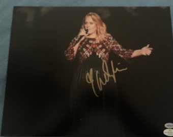 Signed ADELE Laurie Blue Atkins Autographed Photo With COA - Etsy