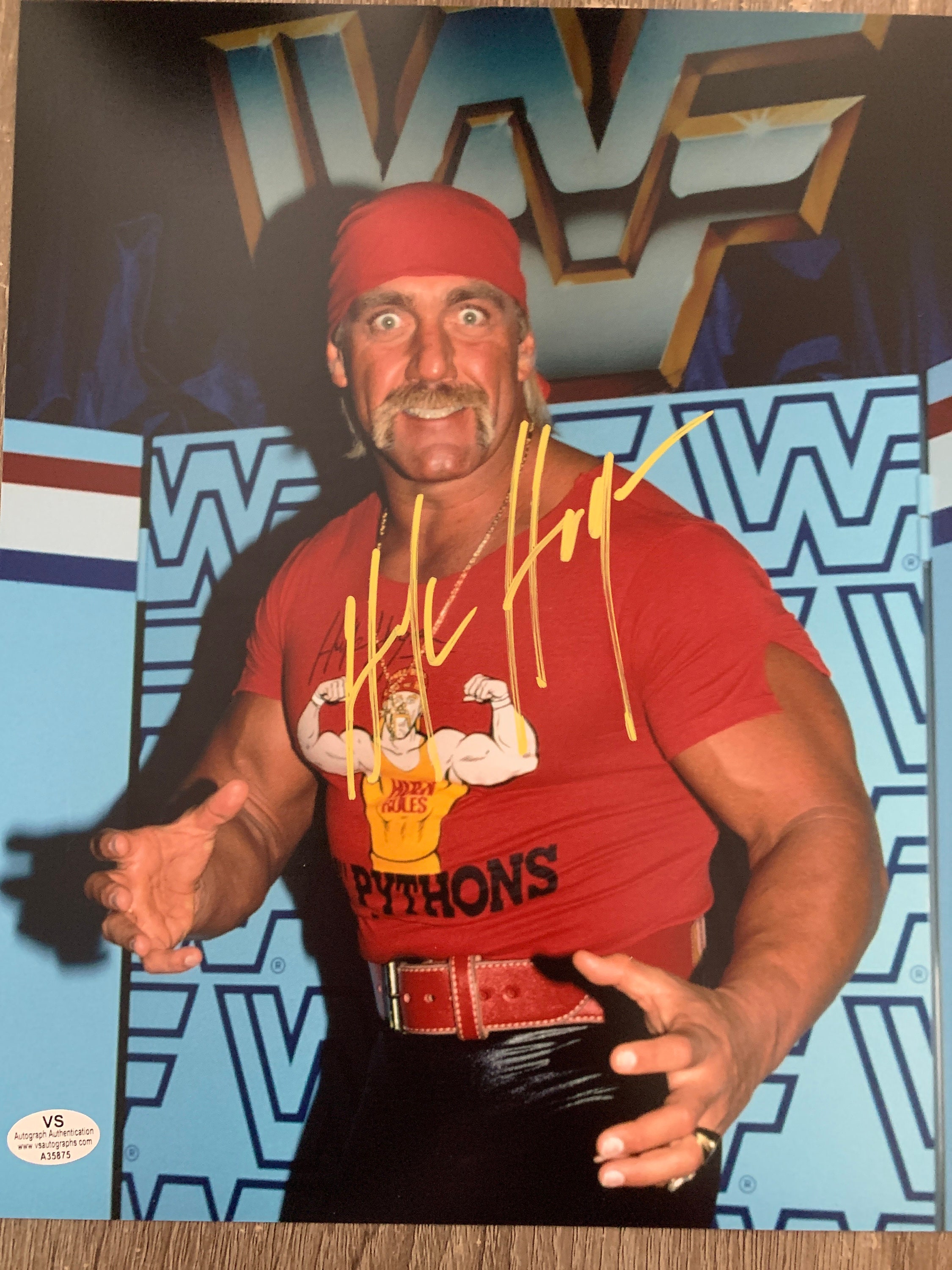 Hulk Hogan Signed Autographed 8x10 Photo COA - Etsy