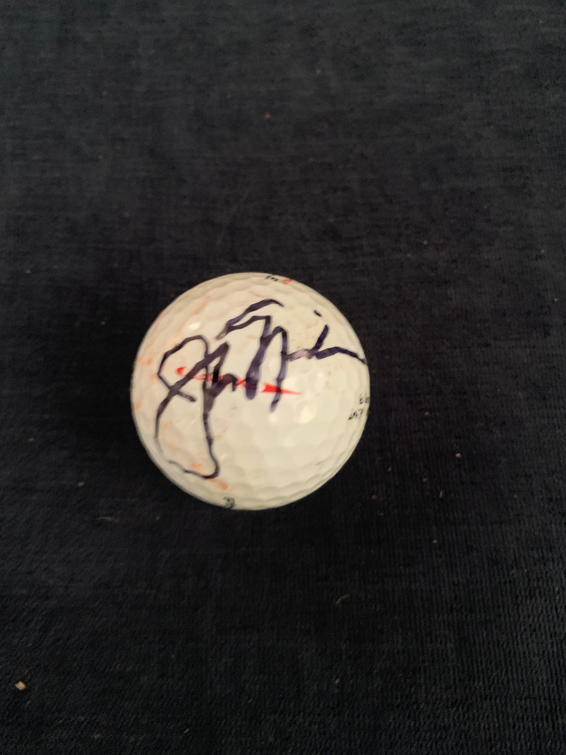 Jack William Nicklaus ‘the Golden Bear’ Signed Autographed Golf Ball W ...