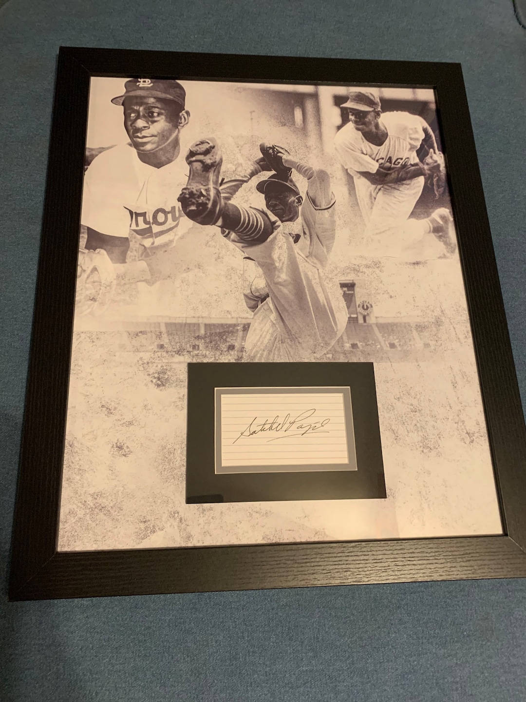 Satchel Paige Signed Autographed Framed 16x20 Photo Display. COA - Etsy